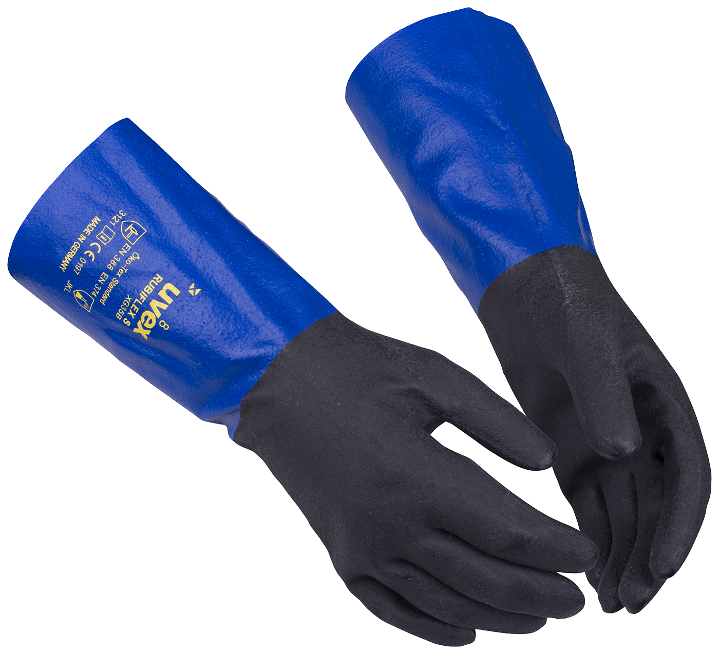 Chemical Protection Glove Uvex Rubiflex S XG35B | BB Safety